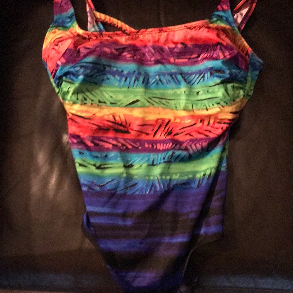 Longitude One Piece Bathing Suit - Gem